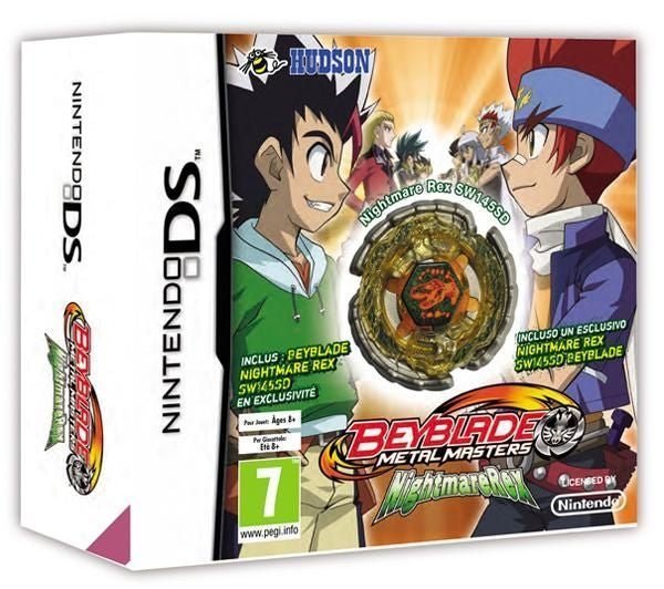 Beyblade - Metal Master - Nightmare Rex + Beyblade Nightmare Rex ...