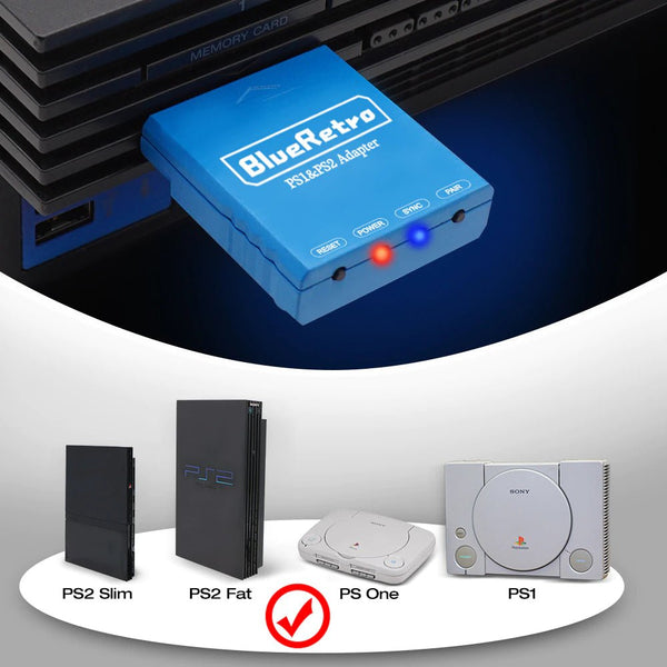 BlueRetro wireless controller adapter voor Playstation 1 / Playstation ...