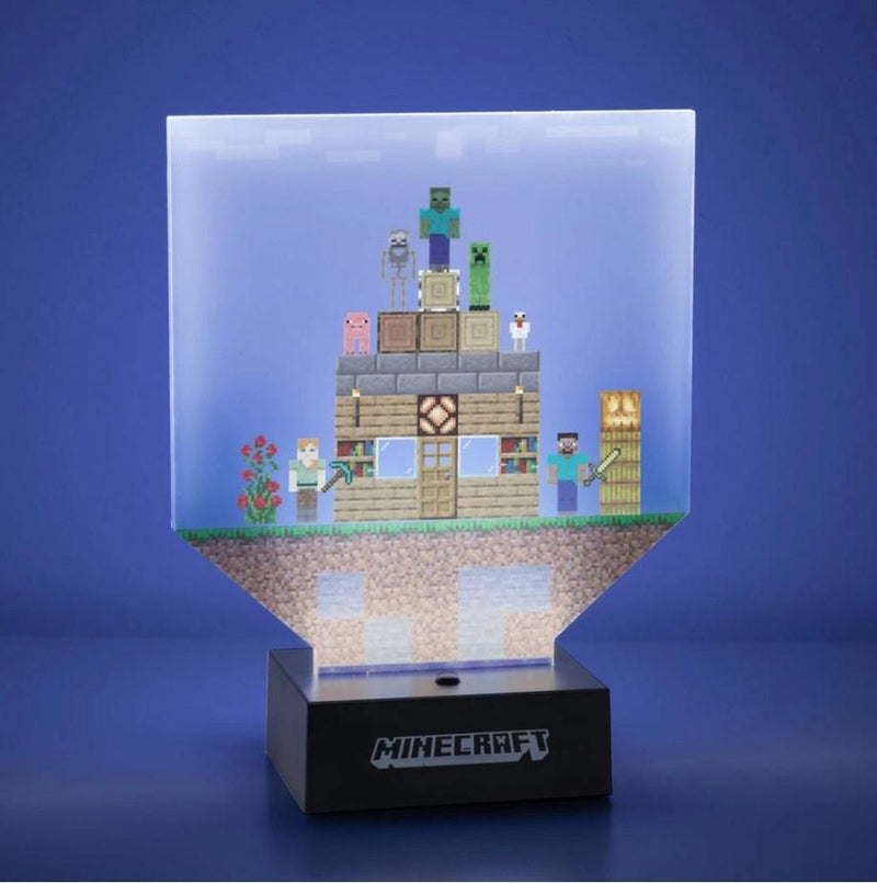 Minecraft Build a level acrylic light - Gamesellers.nl