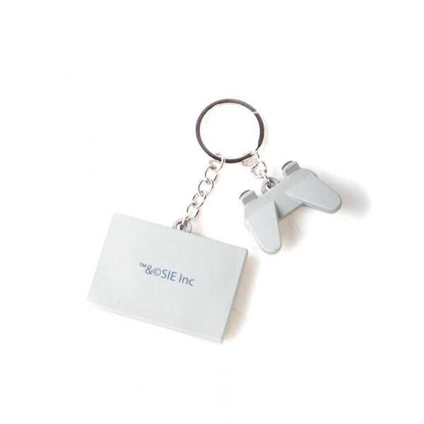 Playstation Console & Controller 3D Rubber 3D keychain - Gamesellers.nl
