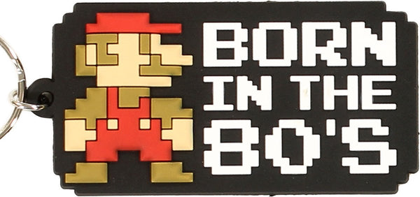 Super Mario born in the 80's Keychain - Gamesellers.nl