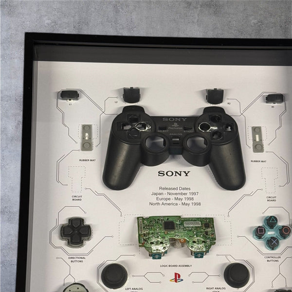 Wall Art - Playstation 1 controller zwart - Gamesellers.nl